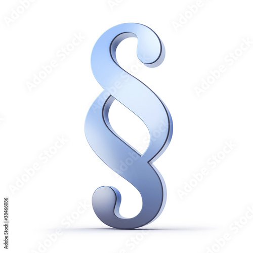 "Paragrafenzeichen auf weißem Hintergrund" Stockfotos und lizenzfreie ...