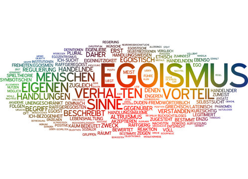 Egoismus Symbol