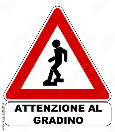 "Attenzione al gradino" Immagini e vettoriali Royalty Free su Fotolia ...
