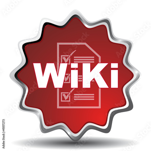 "WIKI ICON" Stock image and royalty-free vector files on Fotolia.com ...