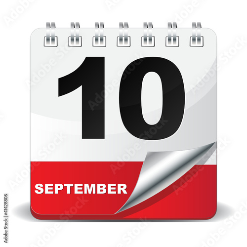 "10 SEPTEMBER ICON" Stock image and royalty-free vector files on ...