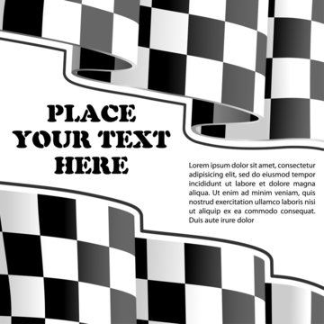 Checkered Flag Border