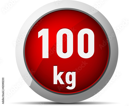 "100 kg max weight recommended" Stock image and royalty-free vector ...