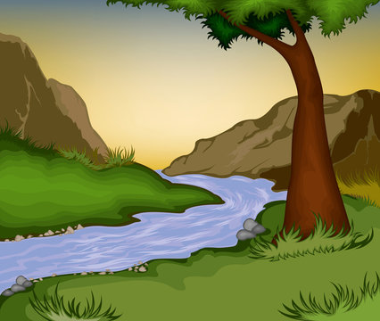 River Animated Clipart Images
