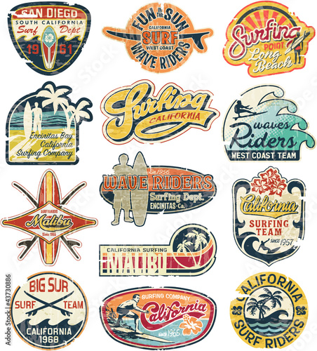 Related image | Surf stickers, Stickers collection, Stickers grunge