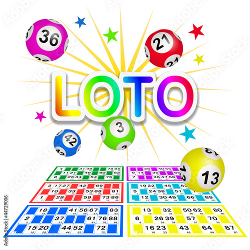 "Loto multicolore" photo libre de droits sur la banque d'images Fotolia ...