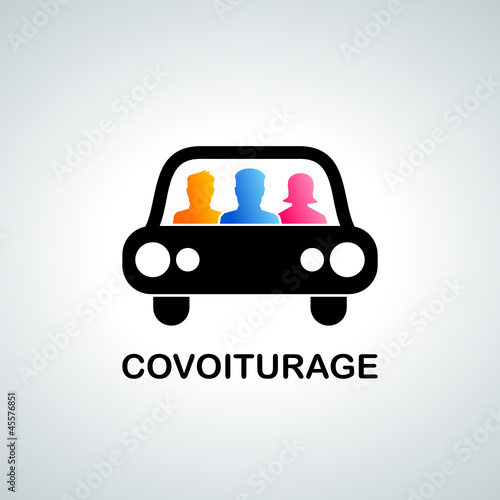 "Covoiturage 4 - Logo" fichier vectoriel libre de droits sur la banque ...