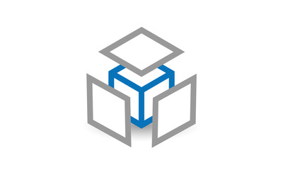 Cube With Arrow Logo photos, royalty-free images, graphics, vectors ...