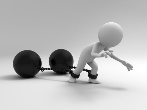 Ball And Chain Cartoon Images – Browse 4,830 Stock Photos, Vectors, and ...