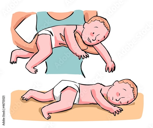 "porter un bébé" photo libre de droits sur la banque d'images Fotolia ...