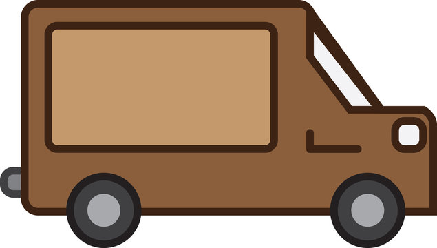 Brown Delivery Truck Vector Images – Browse 1,887 Stock Photos, Vectors ...