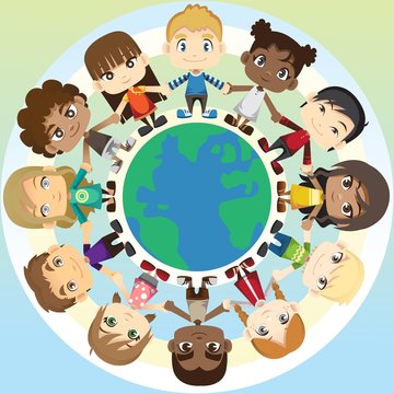 Multicultural Children Holding Hands Images – Browse 1,373 Stock Photos ...