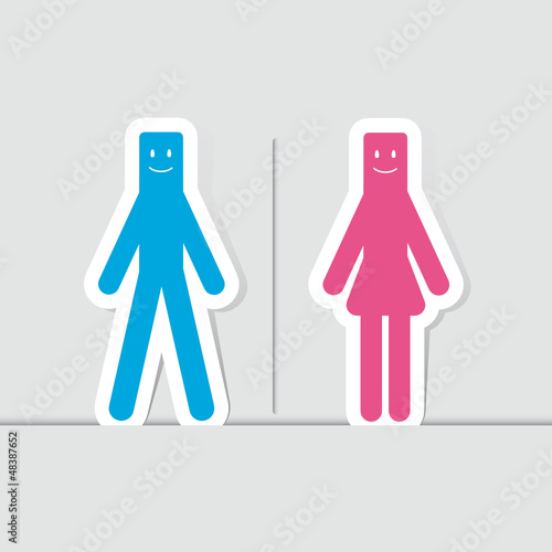 Picto Homme Femme Fichier Vectoriel Libre De Droits Sur La Banque D