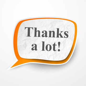 "Thanks A Lot" Bilder – Durchsuchen 757 Archivfotos, Vektorgrafiken und ...