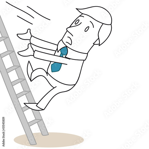 "Geschäftsmann, Leiter, Sturz, Unfall, Fallen" Stockfotos und ...