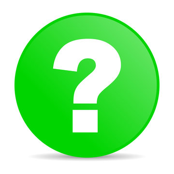 Green Question Mark Icon Png