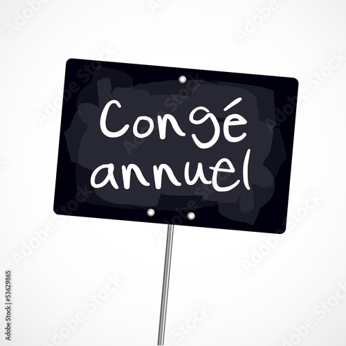 Fermeture Annuelle Congé Annuel Fichier Vectoriel Libre De Droits