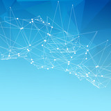 "abstract triangle mesh background vector" Stock image and royalty-free ...