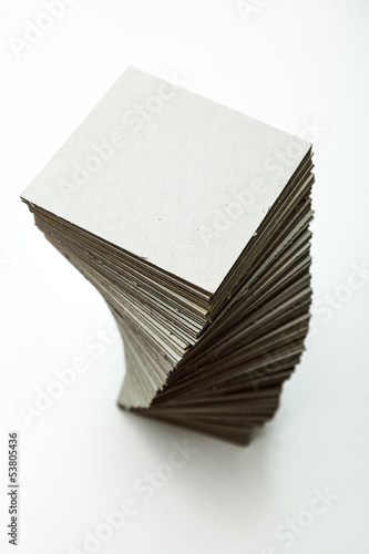 "Stapel von Pappe / Papier für Notizen" Stockfotos und lizenzfreie ...