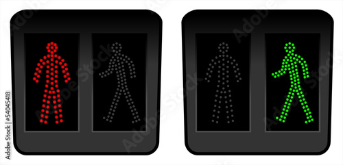 "feux de signalisation. Passage piétons" photo libre de droits sur la ...