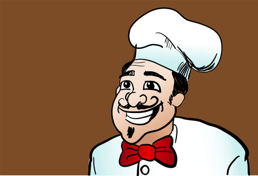 Cartoon French Chefs