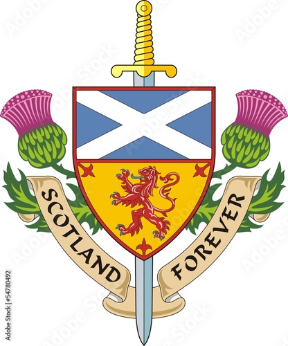 "Symbol of Scotland ( Symbol of Scotland )" Stock image and royalty ...
