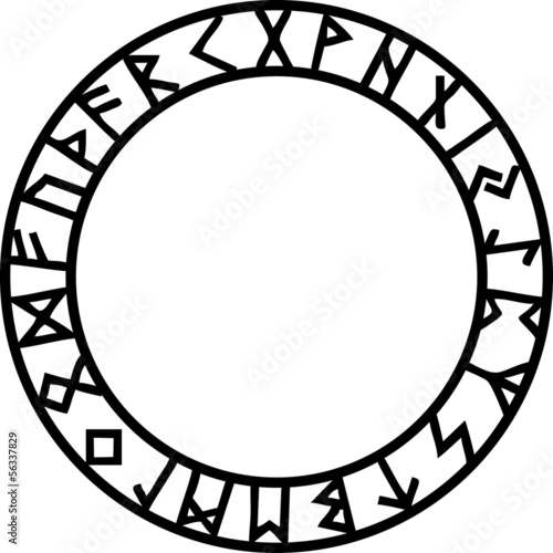 "Runen Kreis, Rahmen" Stockfotos und lizenzfreie Vektoren auf Fotolia ...