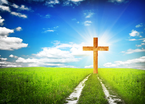 Wooden Cross In Field Images – Browse 7,772 Stock Photos, Vectors, and ...