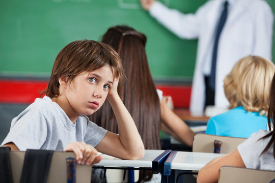 Confused Kids In School