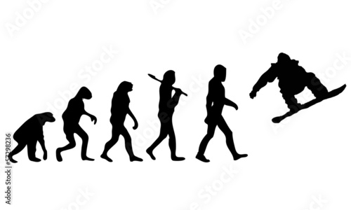 "Evolution Snowboard" Stock image and royalty-free vector files on ...