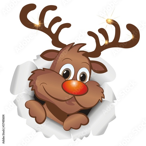 "Rentier Rudolph" Stockfotos und lizenzfreie Vektoren auf Fotolia.com ...