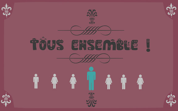 "Tous Ensemble" - Images et vidéos libres de droits | Adobe Stock