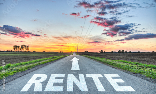 "Rente" Stockfotos und lizenzfreie Bilder auf Fotolia.com - Bild 58493897