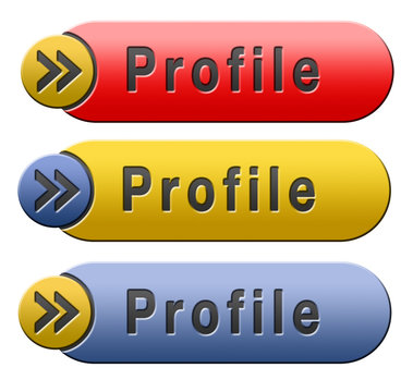 "Profile Button" - Images et vidéos libres de droits | Adobe Stock