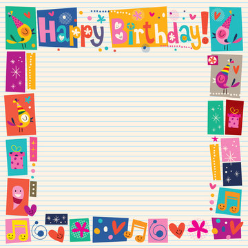 Birthday Borders And Frames For Men