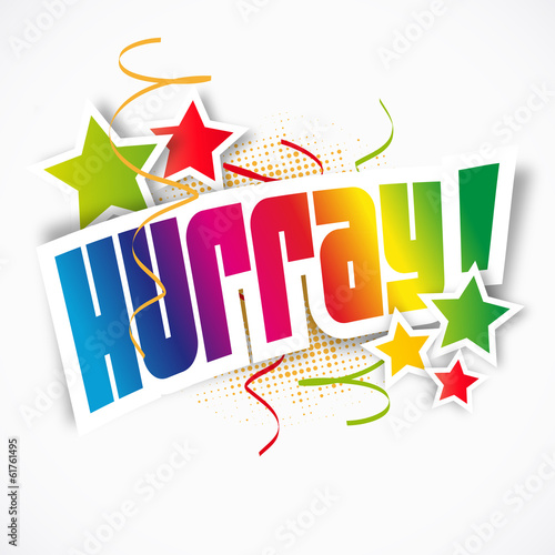 "Hurray!" Stock image and royalty-free vector files on Fotolia.com ...