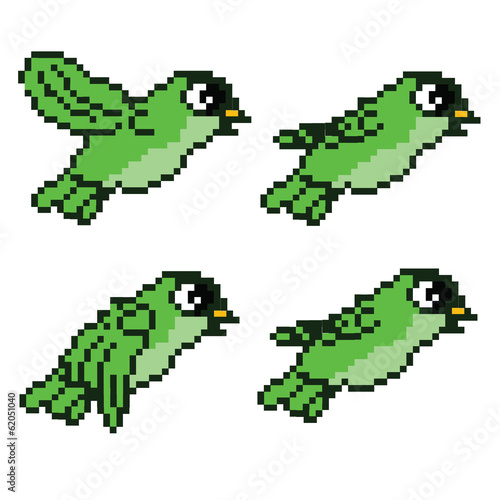 "Flying Bird Animation Sprite" Stock image and royalty-free vector ...