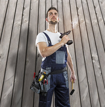 Handwerker Bohrmaschine Images – Browse 1,729 Stock Photos, Vectors ...