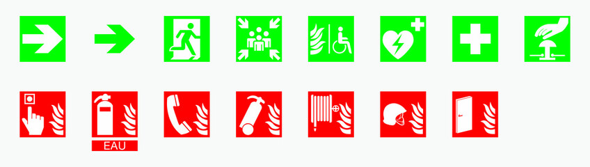 Evacuation Incendie Logo