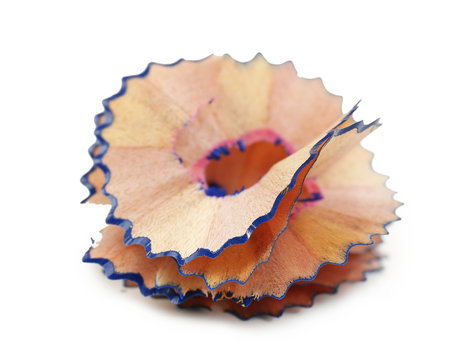Pencil Sharpener Waste Art