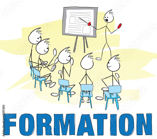 Groupe En Formation Fichier Vectoriel Libre De Droits Sur La Banque D