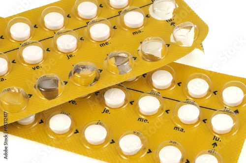 "Plaquette de pilules contraceptives" photo libre de droits sur la ...