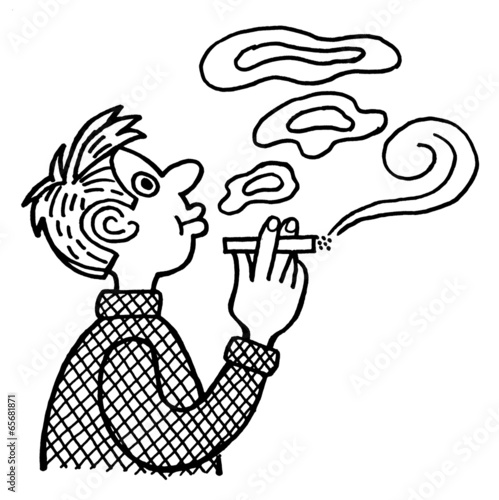 "Raucher, Cartoon" Stockfotos und lizenzfreie Bilder auf Fotolia.com ...