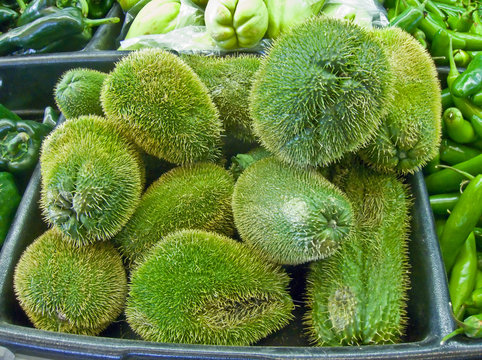 Green Prickly Vegetable