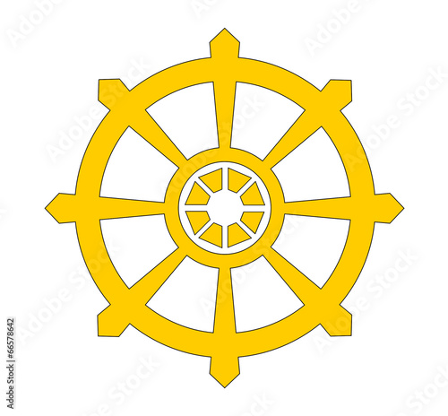 "Dharma Wheel (Dharmachakra)" Stock photo and royalty-free images on ...