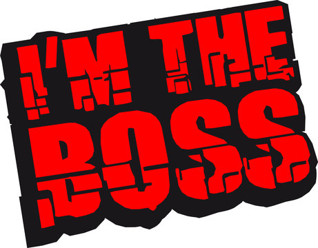 Im A Boss Logo