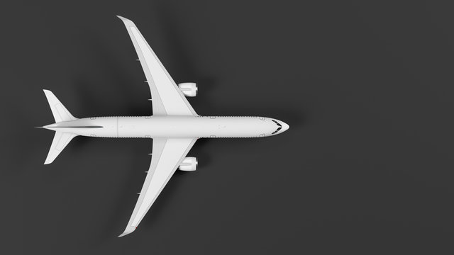 Airplane Drawing Top View