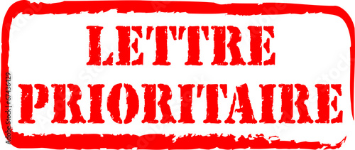 "tampon lettre prioritaire" fichier vectoriel libre de droits sur la ...