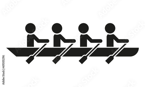 "Rudern Vierer" Imágenes de archivo y vectores libres de derechos en ...