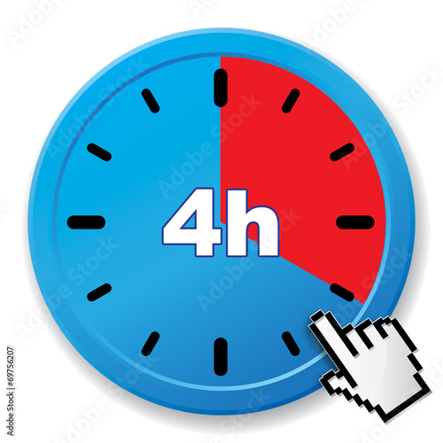 "4 HOURS ICON" Stock image and royalty-free vector files on Fotolia.com ...